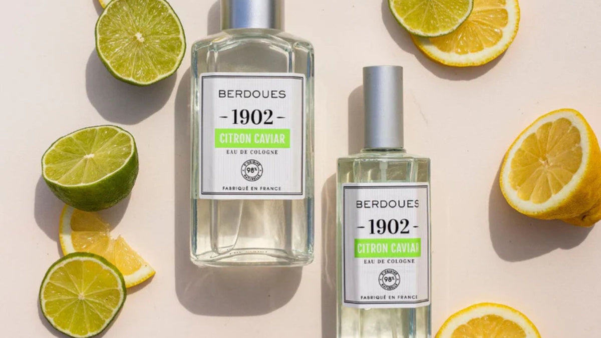 Notes des eaux de Cologne : agrumes, épices et herbes